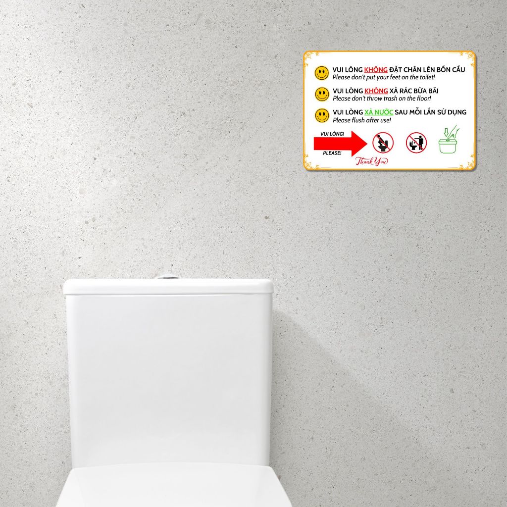 Waterproof Toilet Sign Decal Stickers Waterproof Sticker /oster Sticker ...