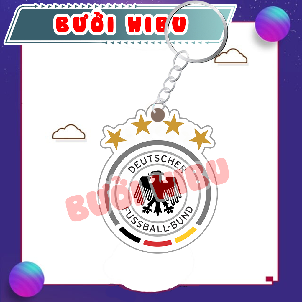 Acrylic Fifa Key Chain Football Board A Germany, Scotland, Hungary ...