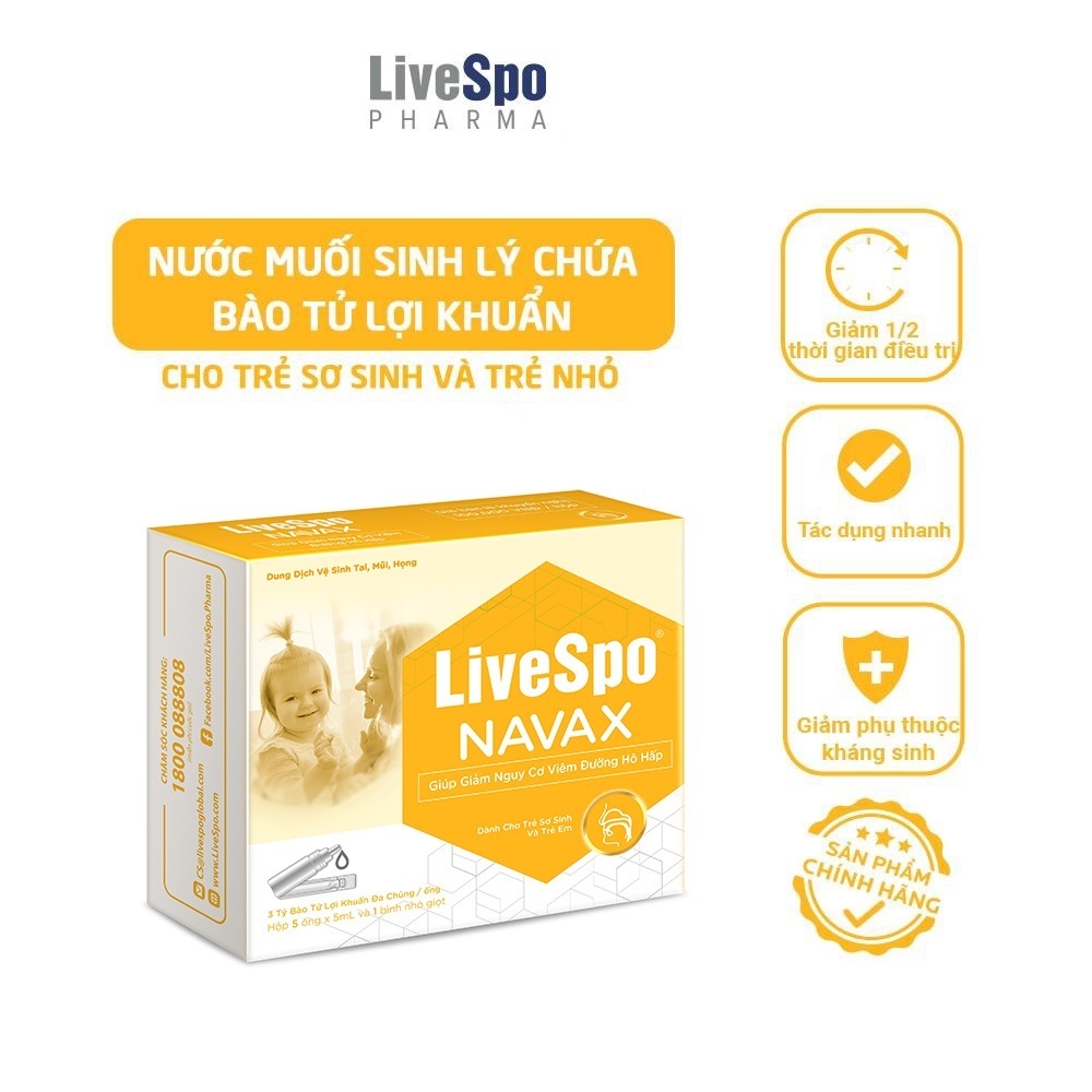 Nose drops for children to relieve nasal congestion LIVESPO NAVAX KIDS ...