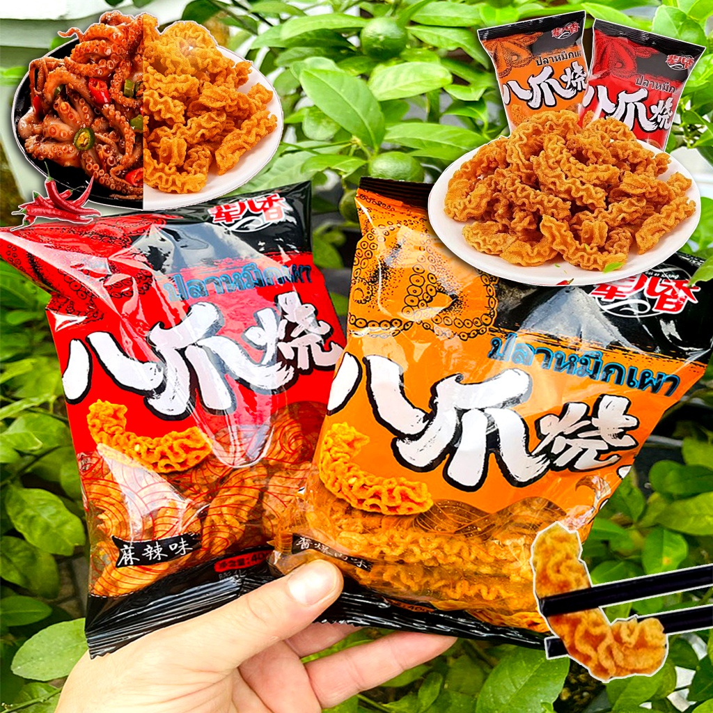 Super Delicious Spicy Grilled Octopus Bim (Pack 40g) - Chinese Domestic ...