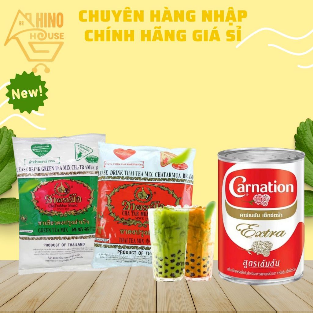 Thai Green Tea, Thai Red, Carnation Thai Dilute Milk Ingredients For ...