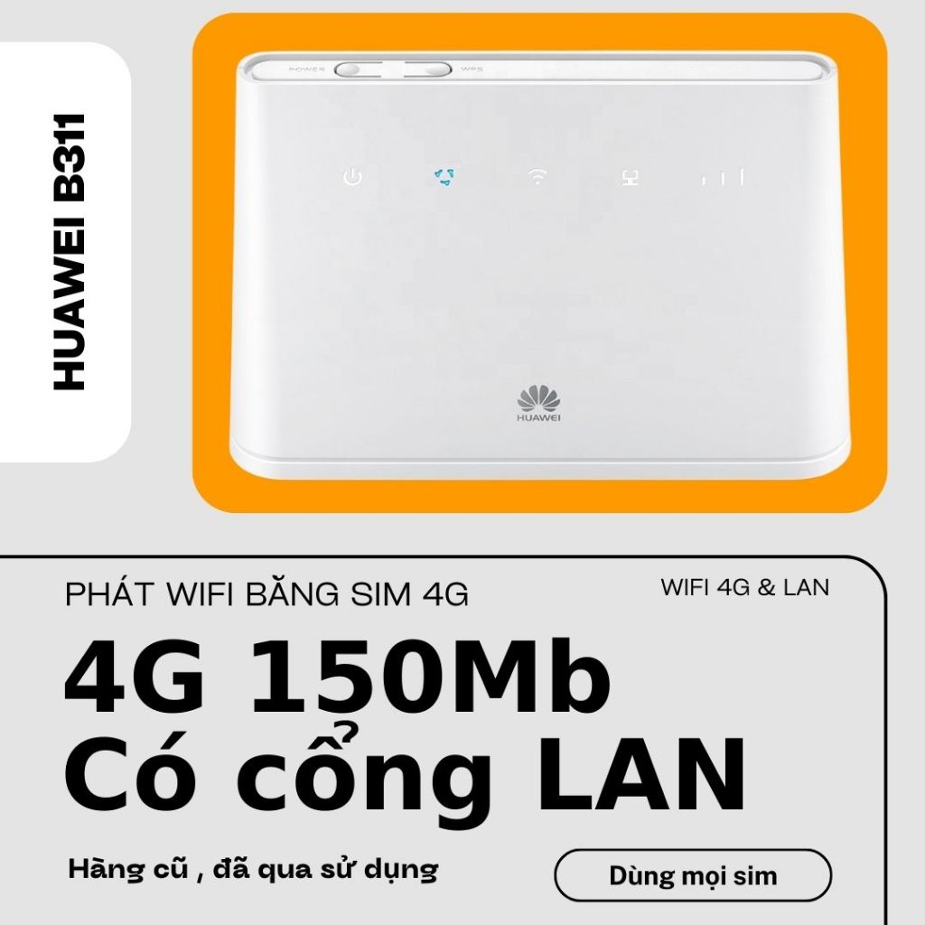 Huawei B311 B310 4G WiFi transmitter, tenda, WiFi Router using 4G LTE ...