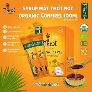 Confirel Organic Palm Nectar Syrup 100ml (20 Packs x 5ml) | Shopee ...