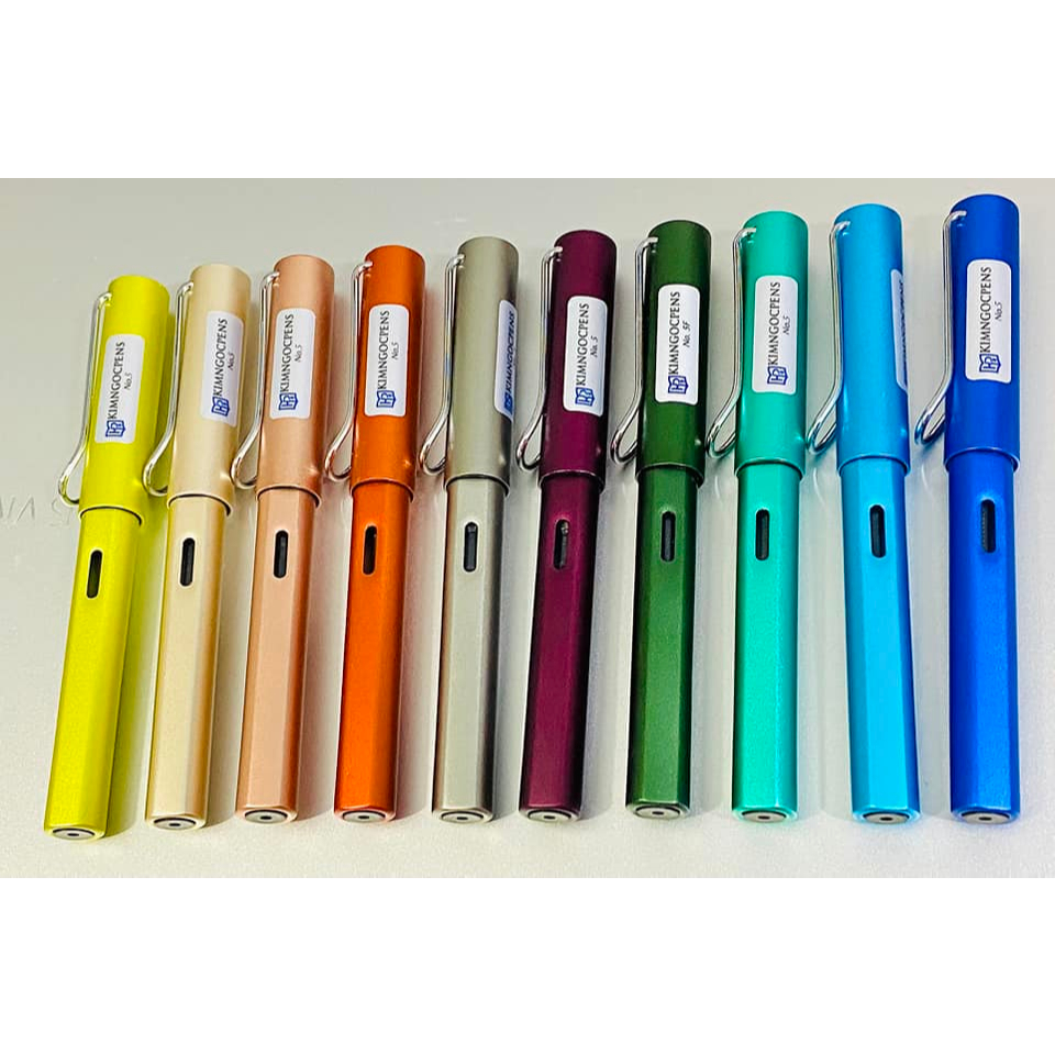 Kimngocpens No 5F Pen, bold and clear - Kim Ngoc Pen No 5F | Shopee ...