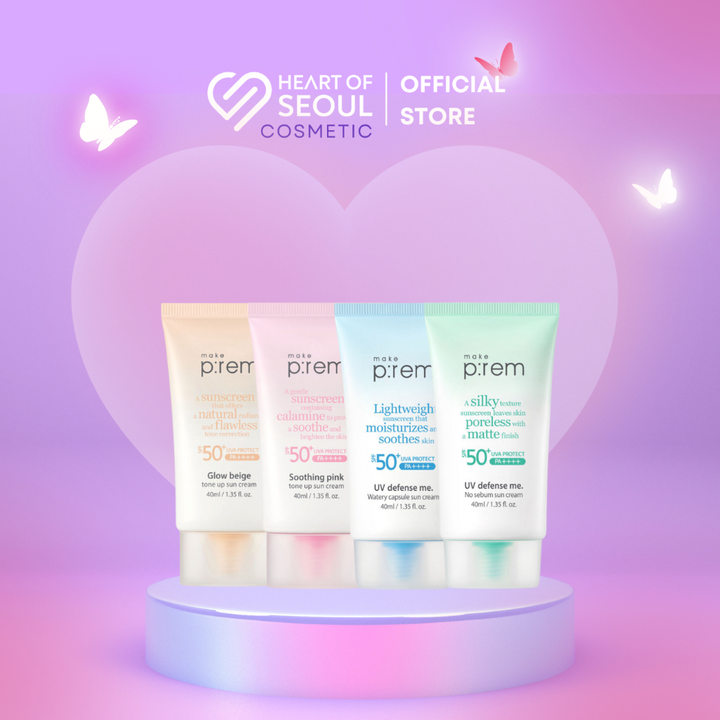 Make Prem UV Defense Me Sun Cream SPF 50+ PA + + + 40ml (Korea Bill ...