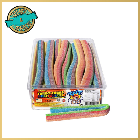 TNT Turbo Sour Tubes MultiColour Candy 55g | Shopee Singapore