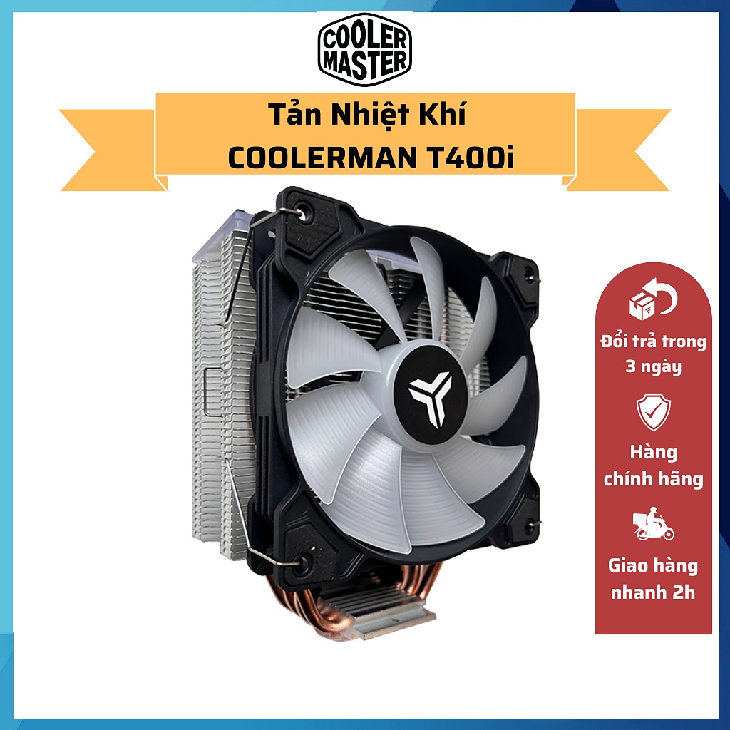 Coolant CPU T400i RGB Air Dissipation CPU Can Meet The Cooling Needs Of ...