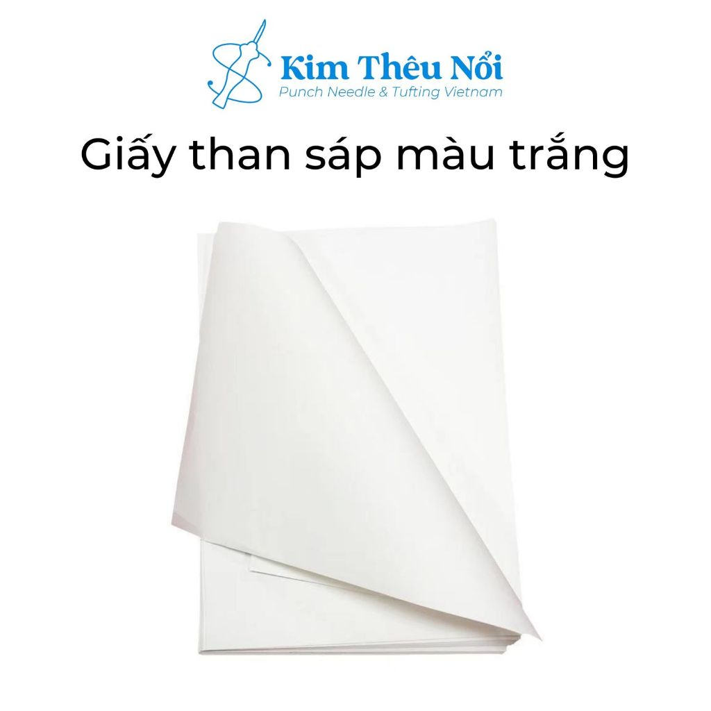 White wax carbon paper used for printing and copying samples on dark ...