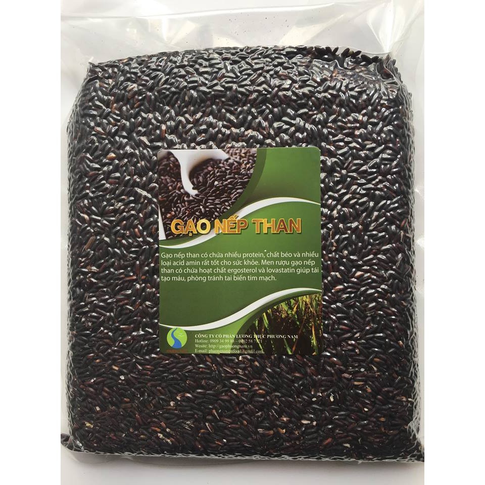 2kg Of Charcoal Glutinous Rice (Cold Sticky Rice) Is Soft, Fragrant ...