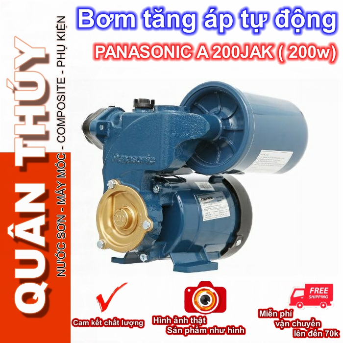 Panasonic A-200JAK automatic booster water pump - 200W - GENUINE ...