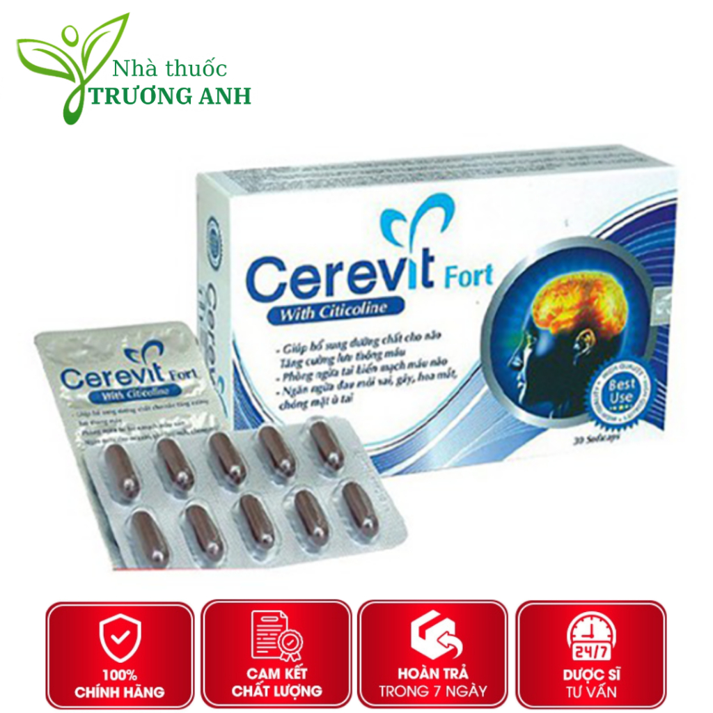 Cerevit FORT oral tablet tonic brain activity for CEREVIT FORT activity ...