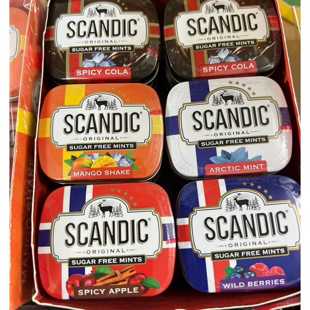 [6 Flavors] Scandic Sugar-Free Candy | Shopee Singapore