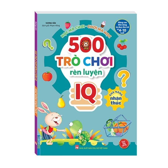 Books - 500 IQ training games (4-10 years old) - Cognitive ability ...