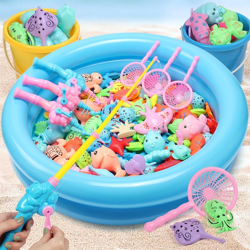 2-storey Buoy Fishing Toy Set With Magnet Attached 42 Details For ...