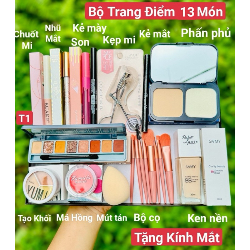 Basic Makeup Set For Beginners Makuep Includes Full Piece Makuep ...