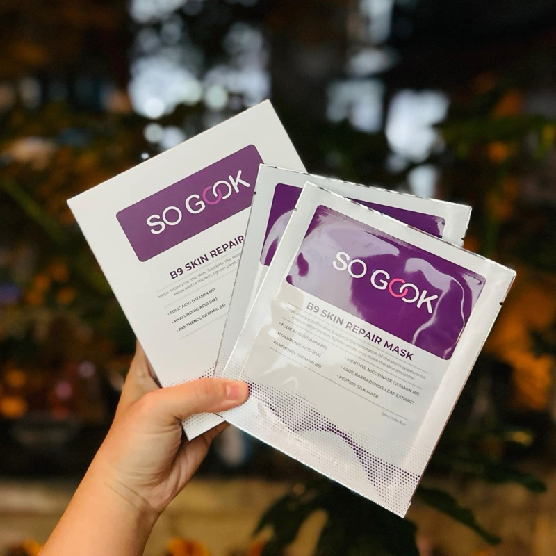 [Genuine] Gook- B9 SO GOOK Mask moisturizing and regenerating Skin Skin ...