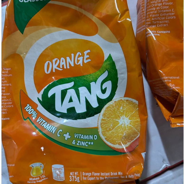 Orange ORANGE Juice Powder ORANGE TANG (1 Bag 375G) | Shopee Singapore