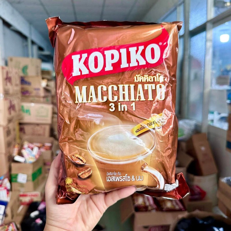 Kopiko Macchiato instant coffee 480g (20 packs x 24g/pack ) | Shopee Singapore