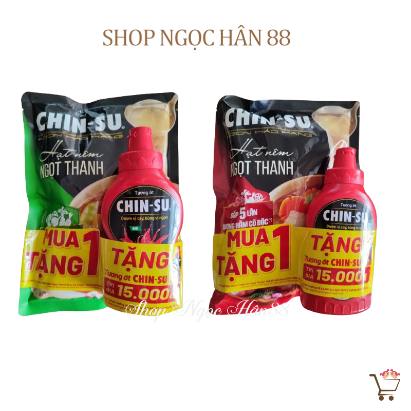 Chin-su Sweet Seasoning with Stewed Bones/Vegetables & Mushrooms Pack ...