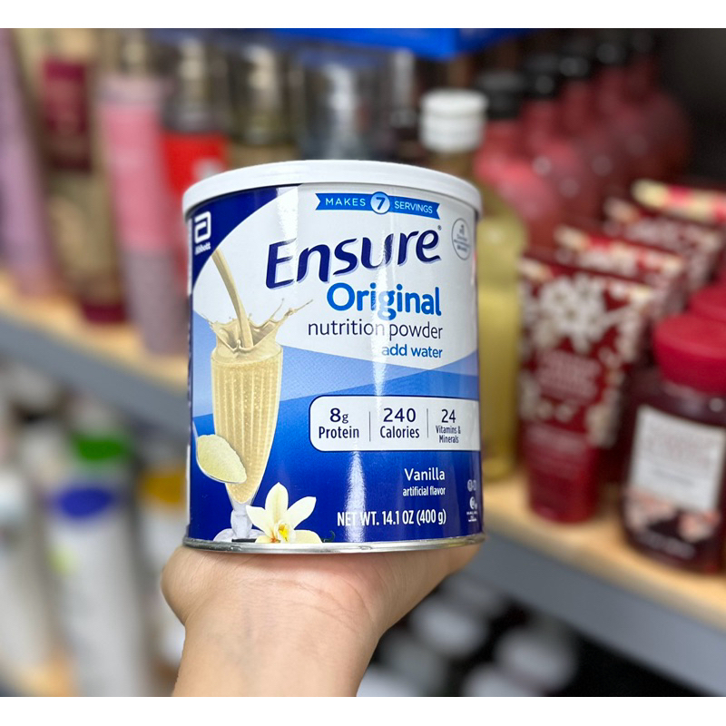Ensure American Original Nutrition Powder vanilla flavor 400g | Shopee ...