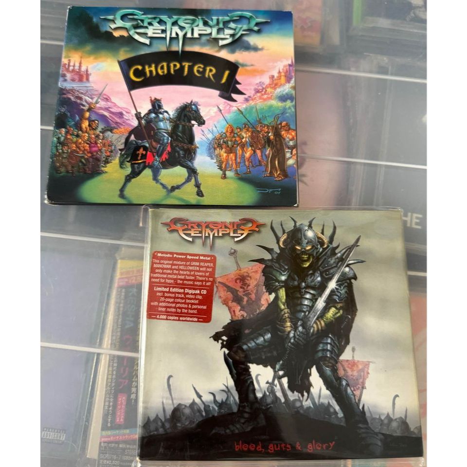 Used CD • Cryonic Temple (Power / Heavy Metal) - Rock | Shopee Singapore