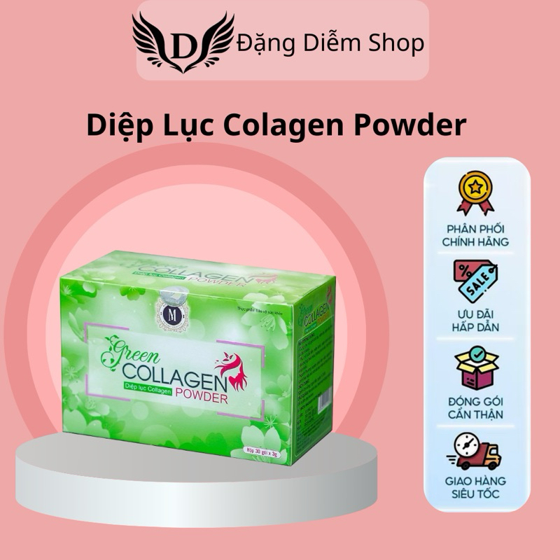 Chlorophyll Collagen Powder Sample Tubers Box Of 30 Packs x 3Gr ...