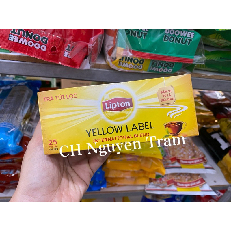 Lipton Yellow Label Tea Bags Box of 25 packs x 2g | Shopee Singapore