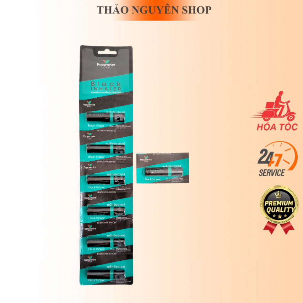 [COMBO Of 6 TUBES] Special edition Black Inhaler nasal Inhaler, Pepper ...