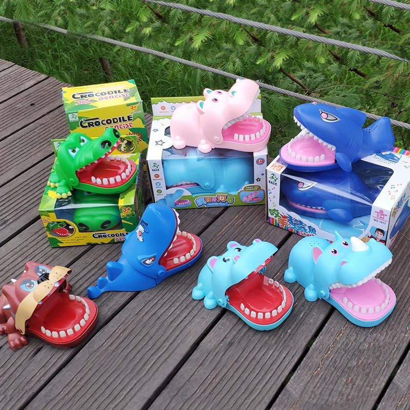 Finger Biting Crocodile Toy - Fun Finger Biting Animals for Children ...