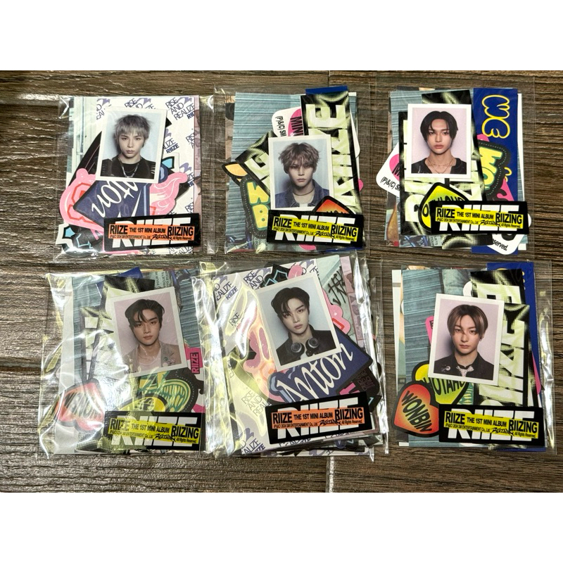Id card Images + collectbook RIIZING RIIZE sticker | Shopee Singapore