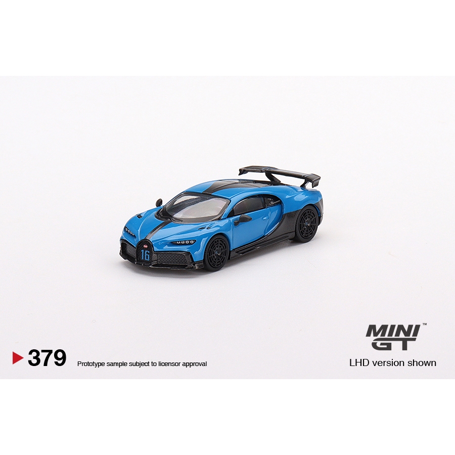 Car Mini GT Bugatti Chiron Pur Sport Blue Model Car | Shopee Singapore