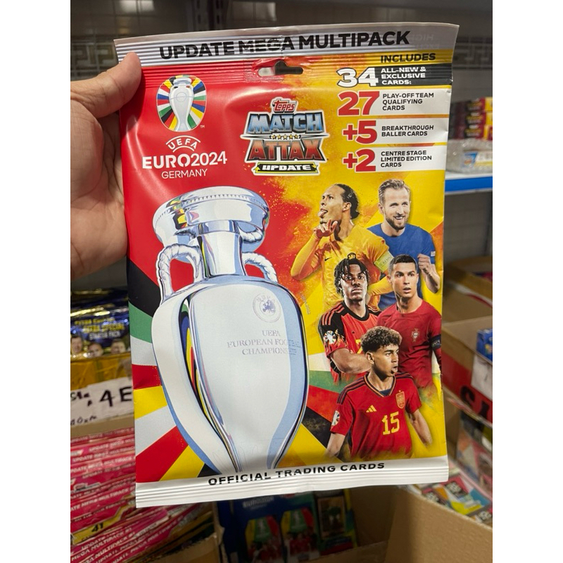 (Update Mega Multi Pack) Bag Contains Topps Match Attax Update Multi ...