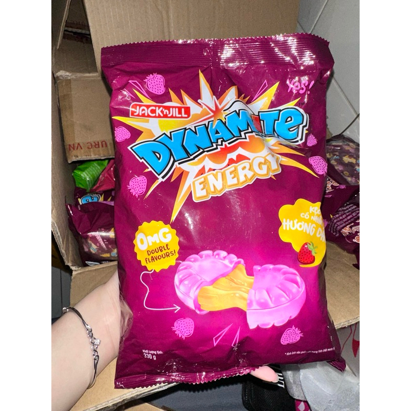 (Date Far March 15, 2025) Dynamite Energy Candy with Strawberry Flavor ...