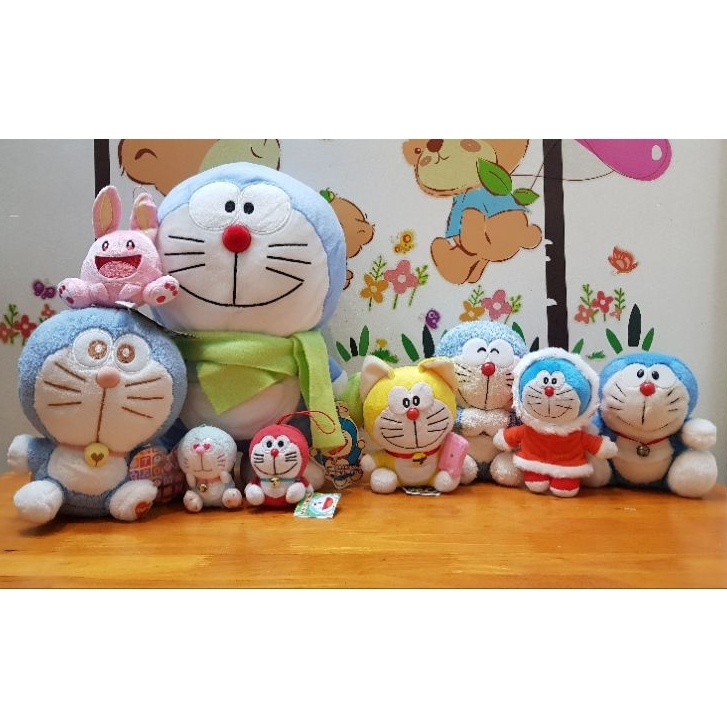 Doraemon and friends teddy bear (Si Nhat) | Shopee Singapore