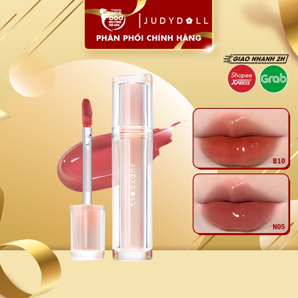 Judydoll Iced Tea Watery Lip Gloss Tint 2.4g | Shopee Singapore