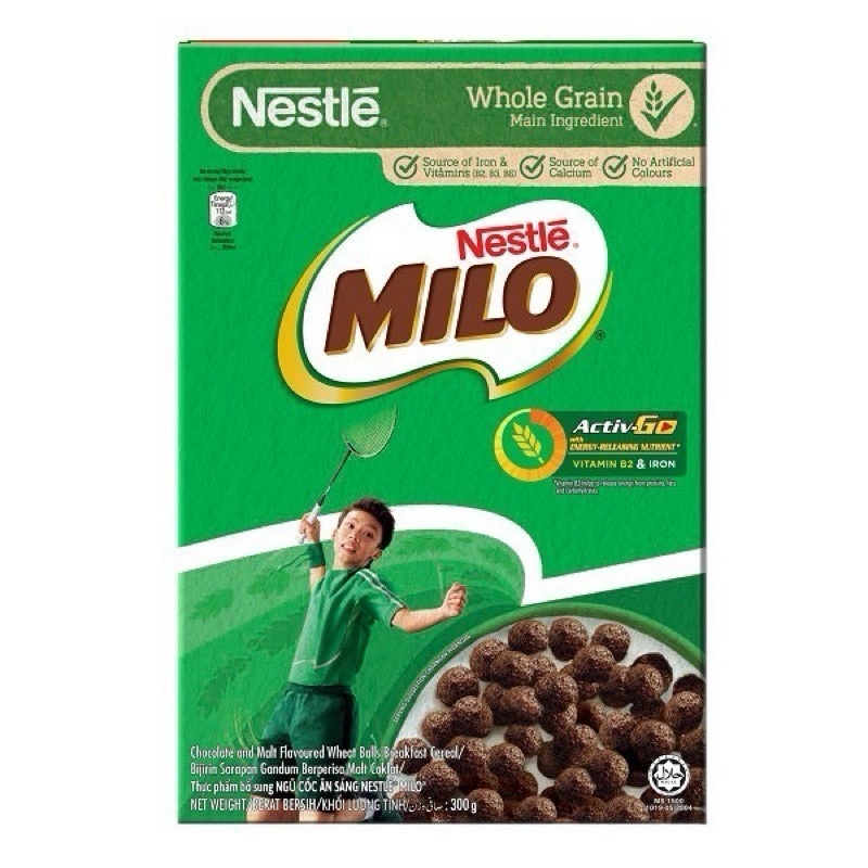 Nestle Milo Breakfast Cereal 300G (Barley Cocoa Flavor) | Shopee Singapore