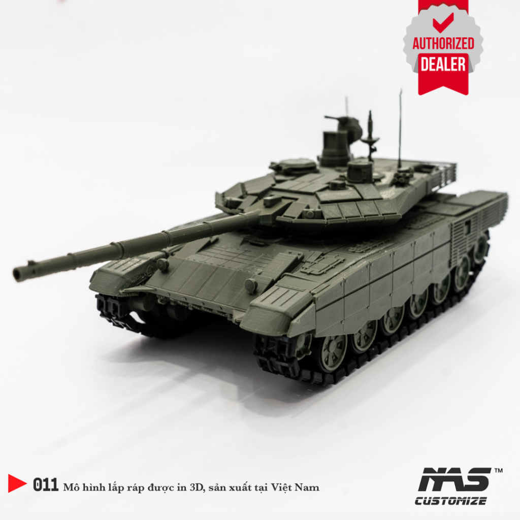 [NAS] Russian tank model T-90M 1/48, Military model assembled Russian ...