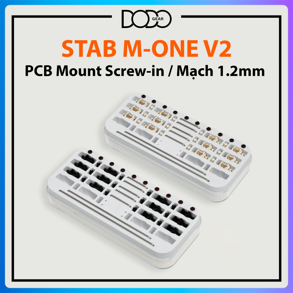 Stab stabilizer M-ONE V2 PCB mount Screw-in Bar Needed By stab M-ONE V2 ...