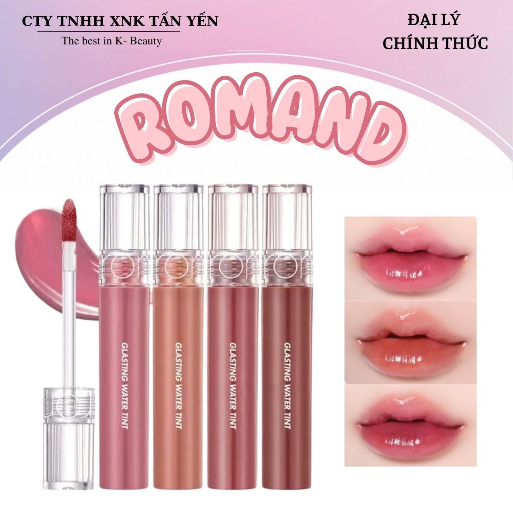 Romand Glasting Water Tint 4g | Shopee Singapore