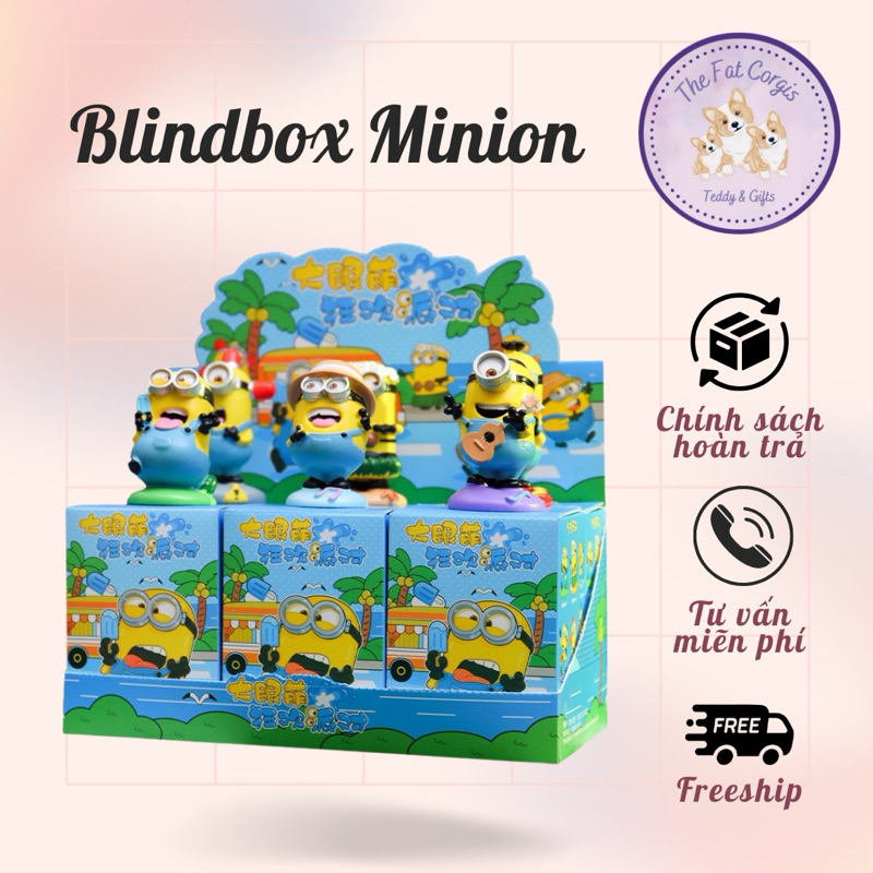 (1 Odd box) Blindbox blind box Despicable Me Minion decorative ...