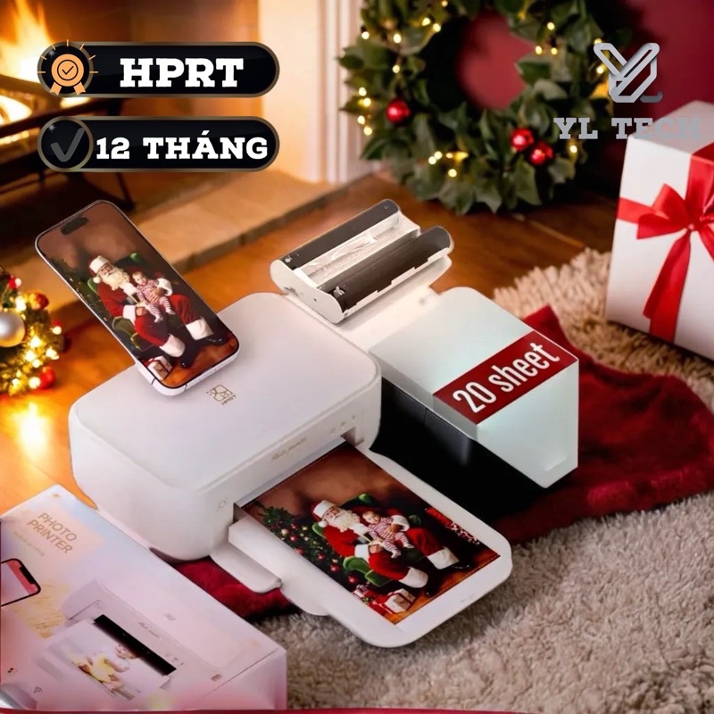 Hprt Wi-Fi Wireless Printable Printer For iPhone, Android, Smartphone ...