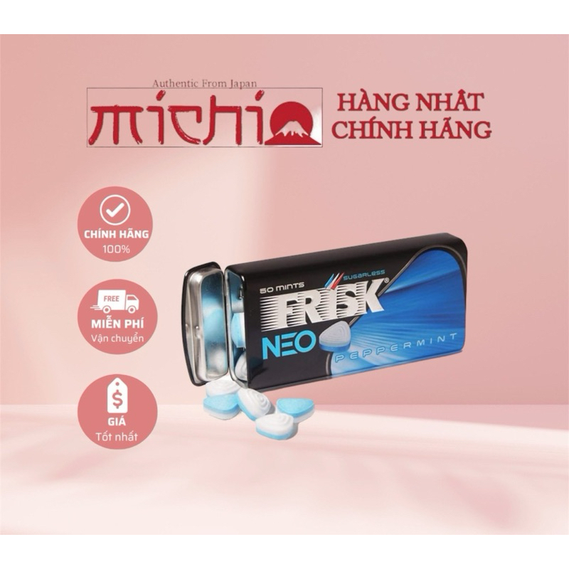 Japanese Frisk Neo Peppermint Candy | Shopee Singapore