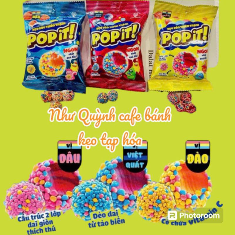 Mix 3 COLORS) STRING OF 10 PACKAGES OF POPIT JELLY Gummy Candy FROM ...