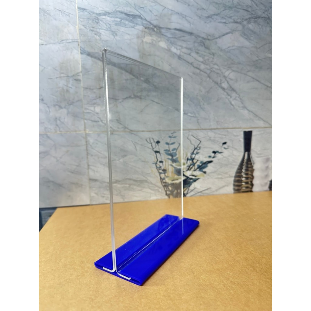 Menu mica Table A4, standee mica Table A4, menu mica Table A4 | Shopee ...