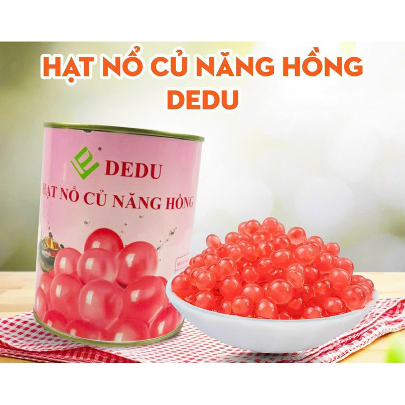 Dedu pink water chestnut explosion pearls | Shopee Singapore