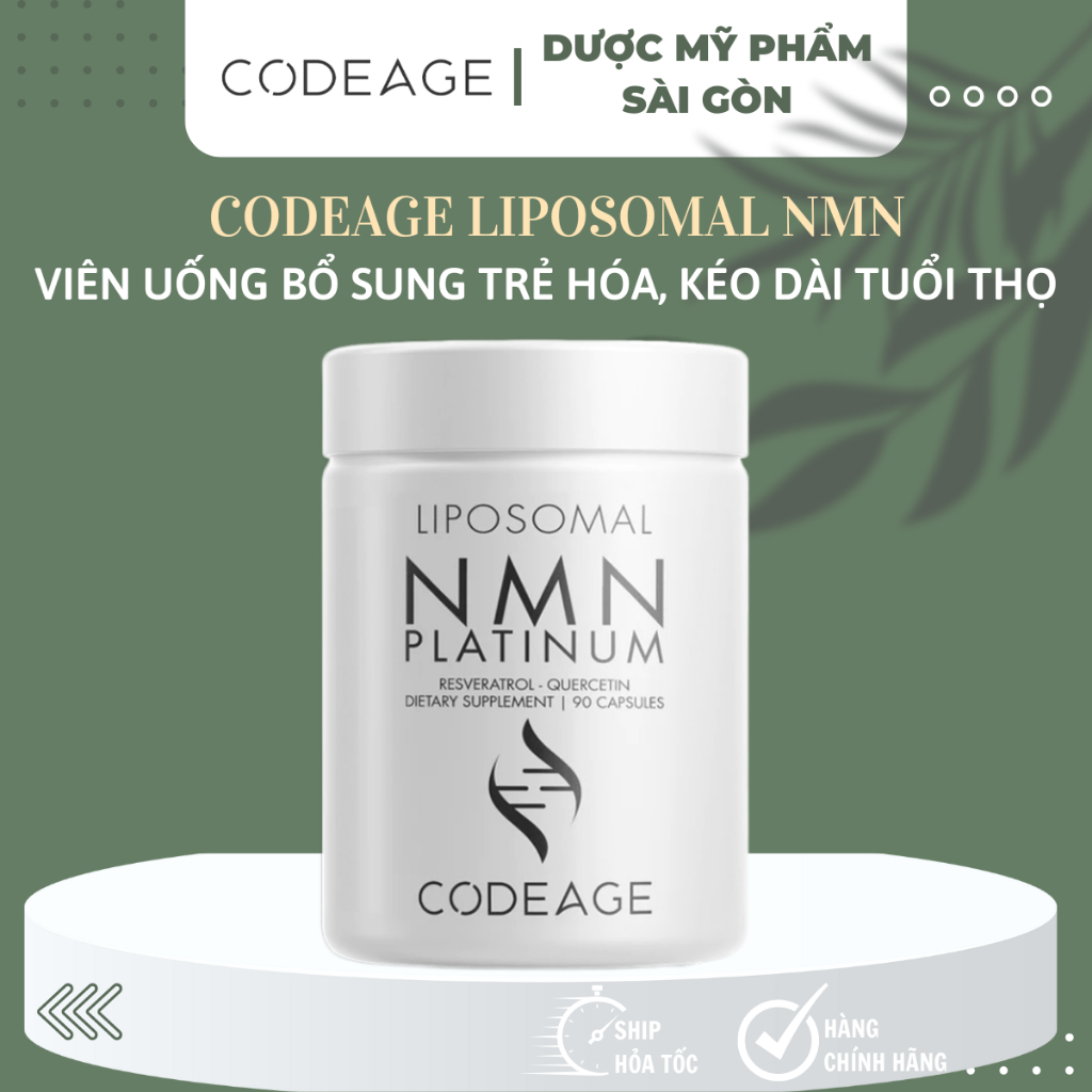 Codeage Liposomal NMN Oral Capsule Rejuvenate, Prolong The Life Of 90 Tablets | Shopee Singapore
