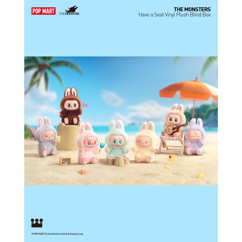 [Blind Box] Labubu Have A Seat Vinyl Face - Pop Mart | Shopee Singapore
