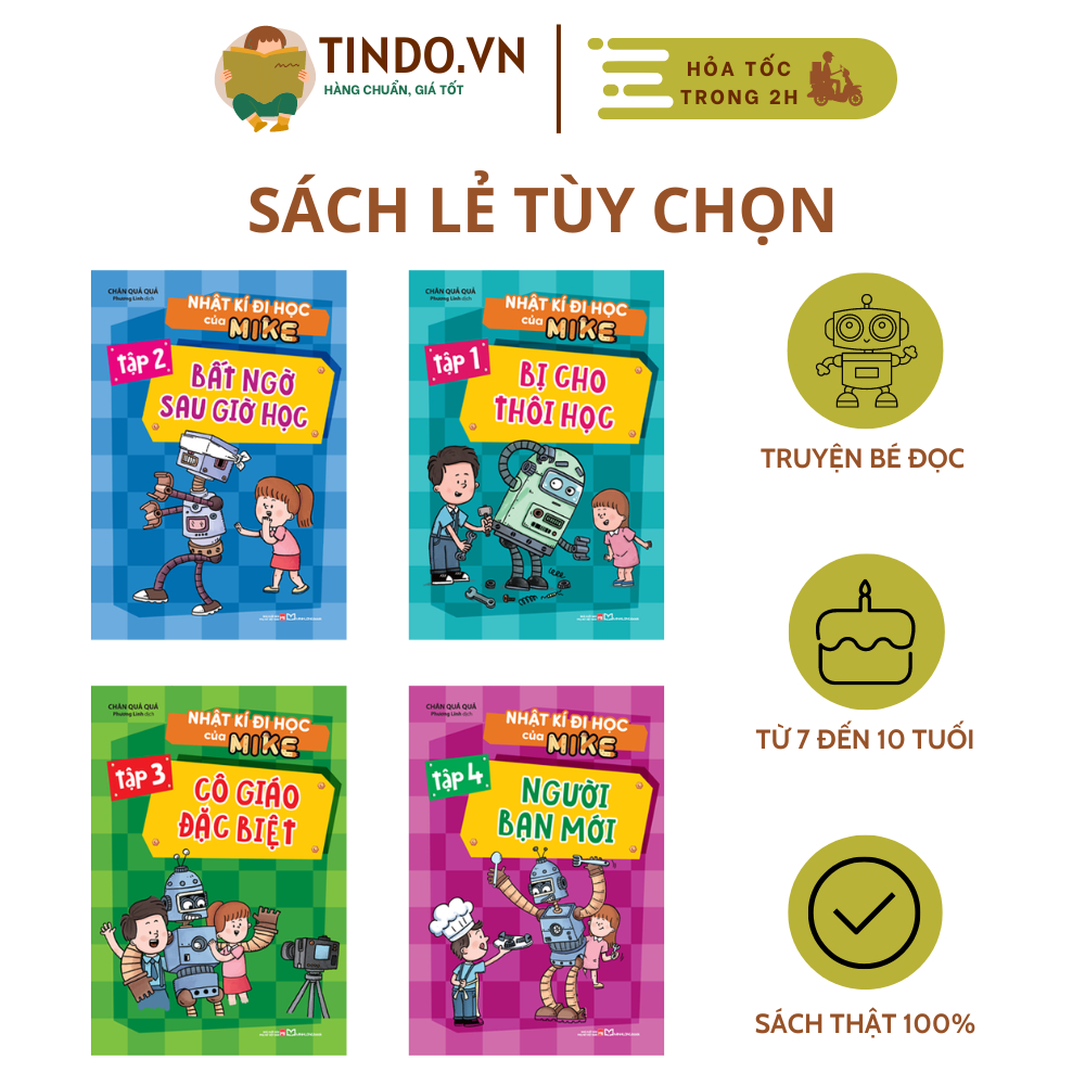 MIKE Book - Mike's School Diary (Complete 4 Volumes) | Shopee Singapore