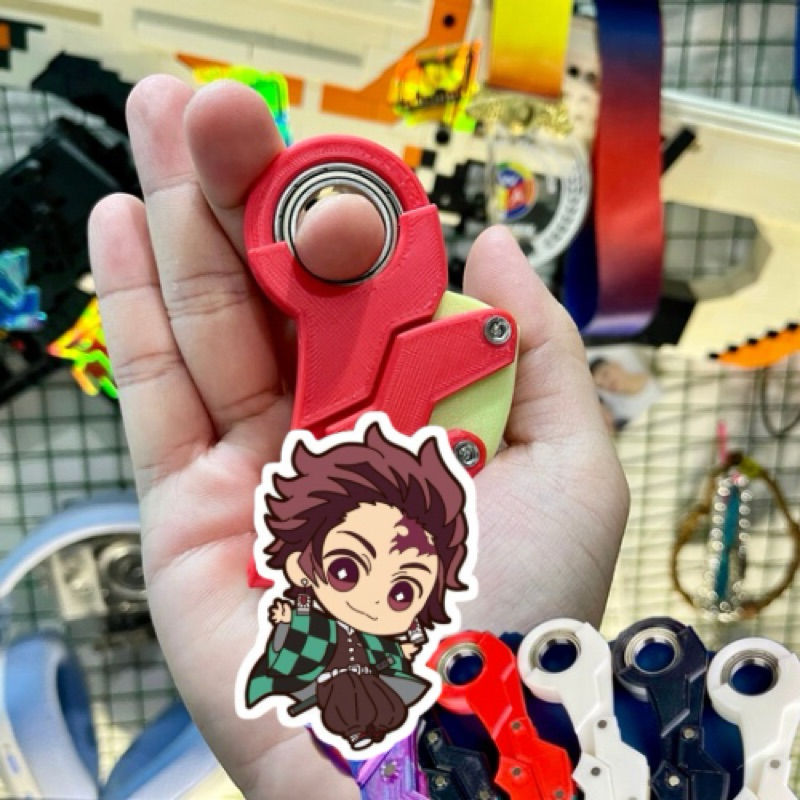 Csgo 3D Printed Key Chain Model With 360 Degree Cosplay Rotating Ball ...