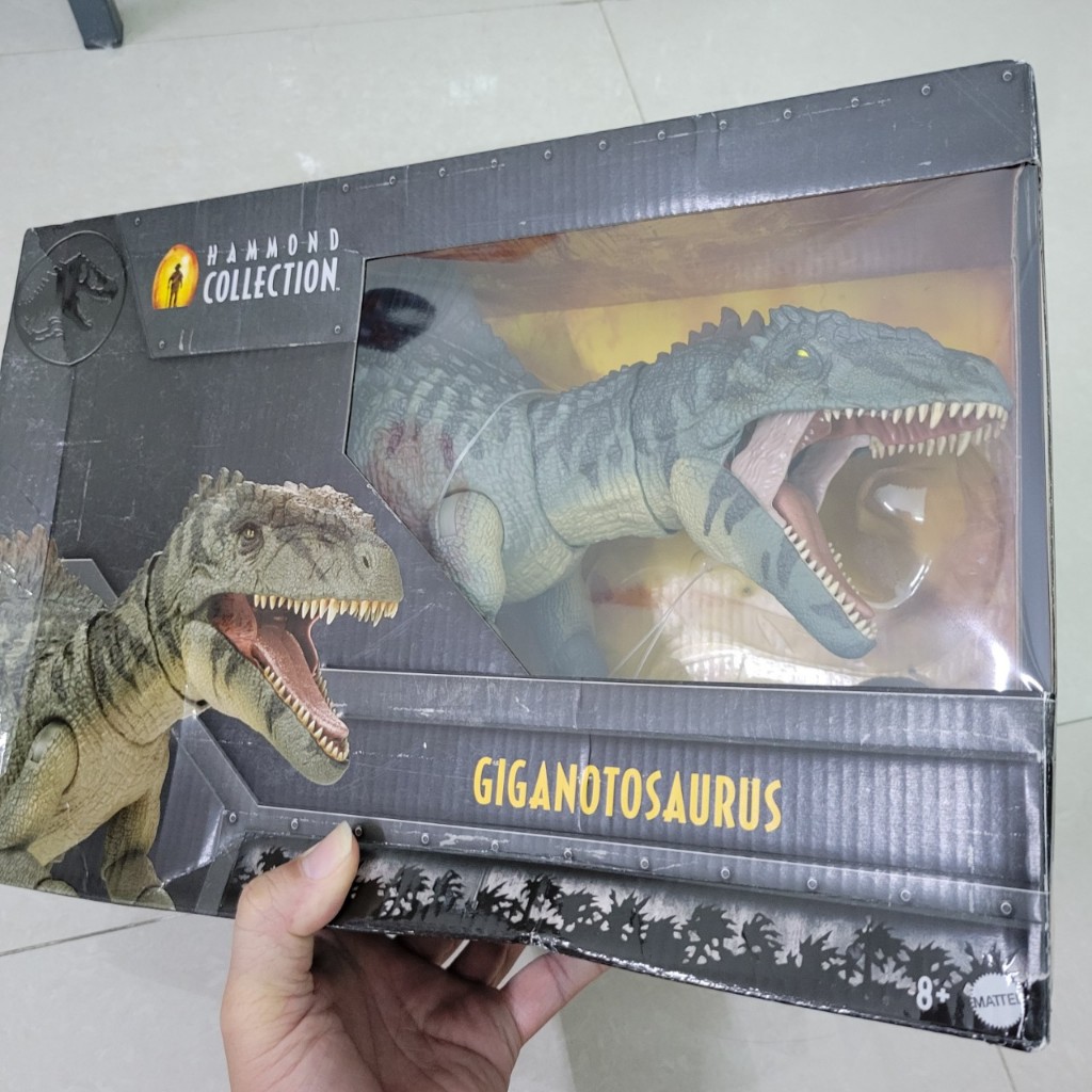 Toy Dinosaur Model Mattel Jurassic World Hammond Collection ...